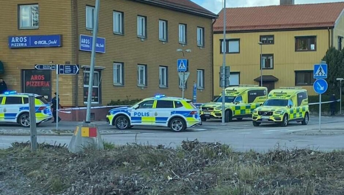 Man Skjuten Polisen Utreder Mordförsök